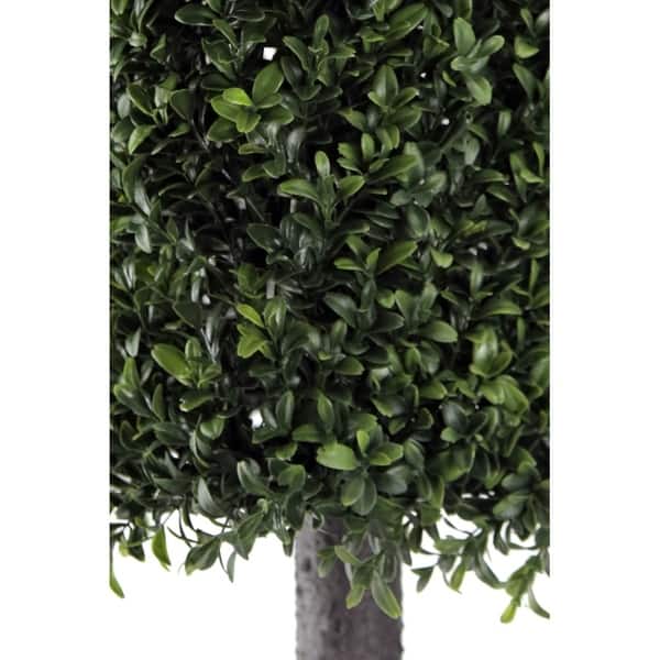 Regency 32" Artificial Deluxe Square Boxwood Topiary - Bed Bath ...
