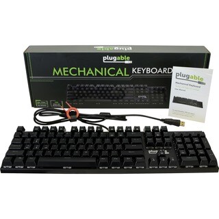Plugable Full Size 104-Key Mechanical Keyboard (As Is Item) - Bed Bath ...