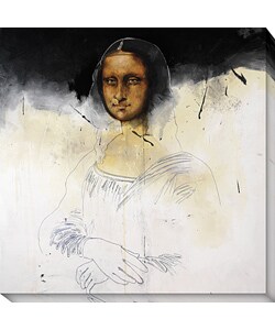 Gallery Direct Randy Slack 'Mona Black' Canvas Art - Bed Bath & Beyond ...