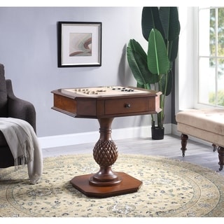 ACME Bishop II Game Table, Cherry - Bed Bath & Beyond - 25767880