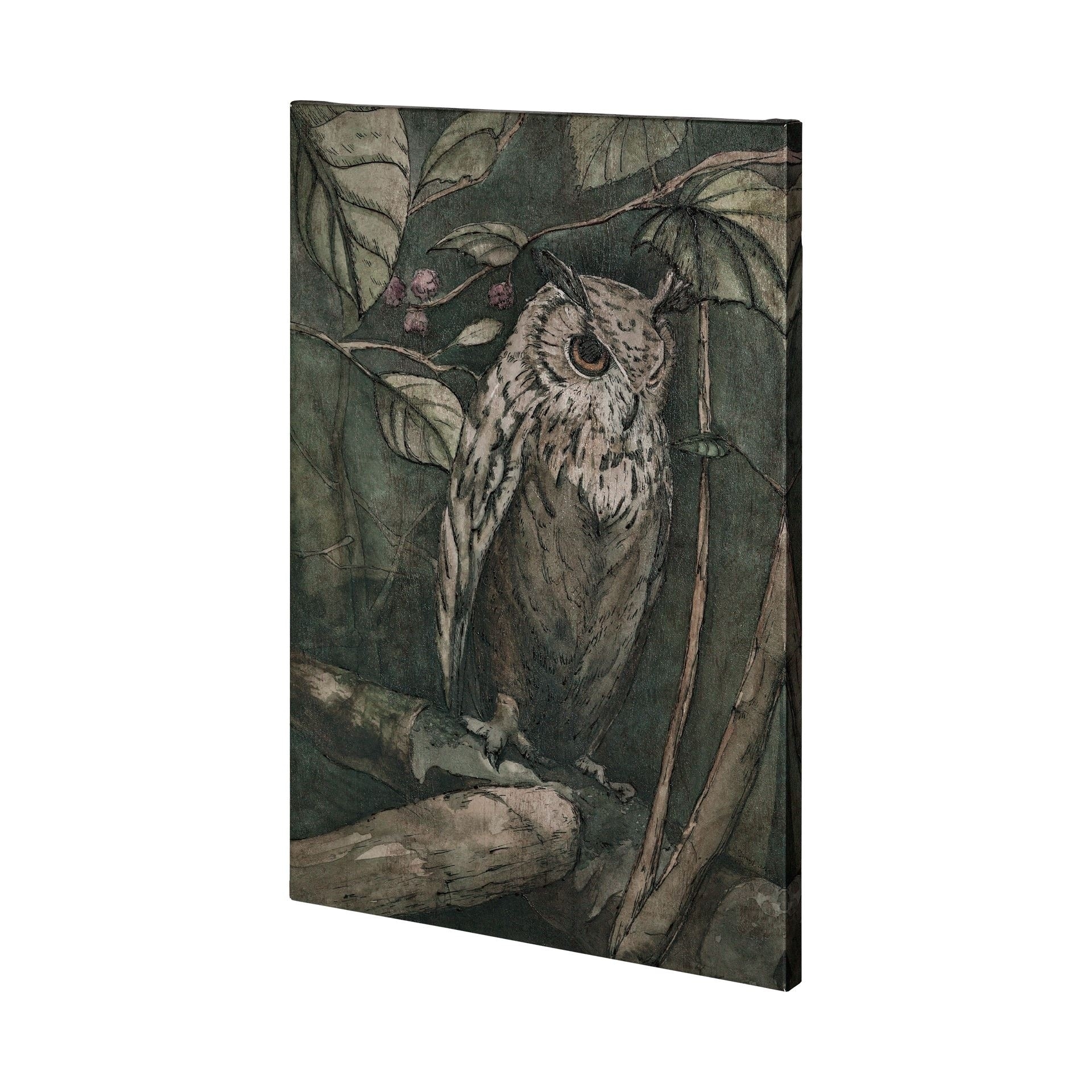Mercana Standing in the night II (36 x 54) Made to Order Canvas Art ...