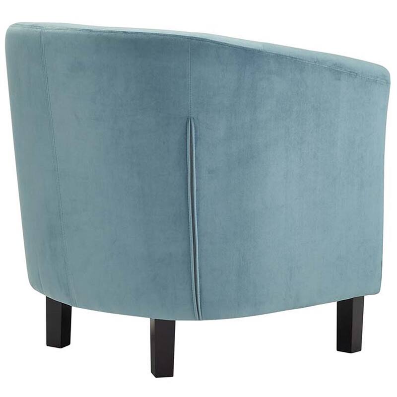Bristol Classic Sky Blue Velvet Button Tufted Tub Chair - Overstock ...