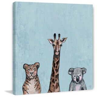 Furry Trio II' Painting Print on Wrapped Canvas - Multi-Color - Bed ...