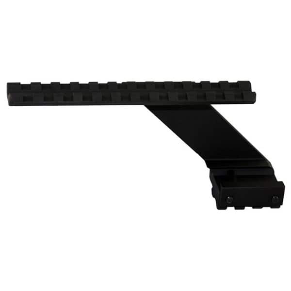 Heavy-duty Black Aluminum Pistol or Handgun Universal Scope Mount - Bed ...
