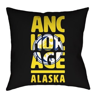 Katelyn Elizabeth Anchorage Pride Outdoor Pillow Cushion - UV ...