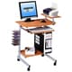 Ergonomically Designed Space-saver Computer Desk - - 2603026