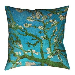 Vincent Van Gogh Almond Bloss (Pillow Cover Only) - Poly Twill - Bed ...