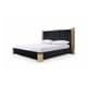 Modrest Token Modern Black & Gold Bed - Bed Bath & Beyond - 26038983