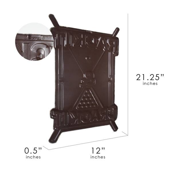 American Art Decor Rack it Crack it Embossed Metal Wall Decor Sign ...