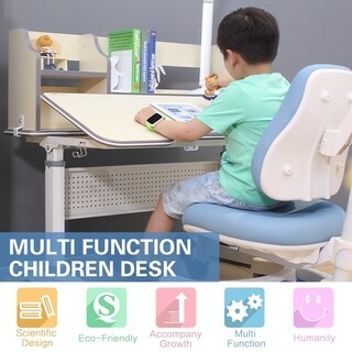 Children Sit and Stand Ergonomic Height Adjustable Desk- The Care Desk ...