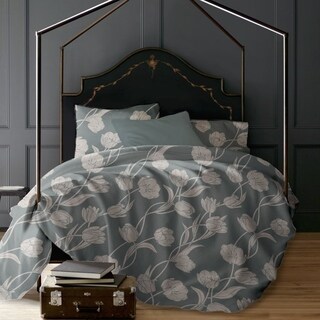 Juliette Tulips Print Duvet Cover - Bed Bath & Beyond - 26056579