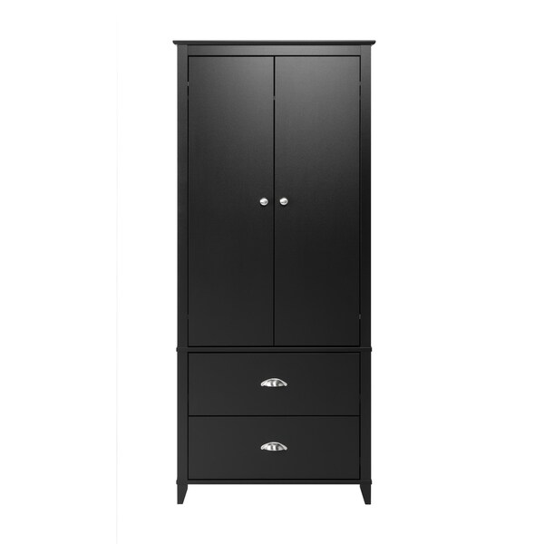 Prepac Yaletown 2 Door Armoire On Sale Bed Bath Beyond 26058126