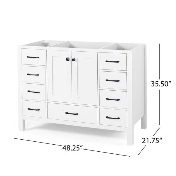 Laranne 48" Wood Bathroom Vanity (Counter Top Not Included) by ...