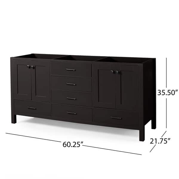 Laranne 60" Wood Bathroom Vanity (Counter Top Not Included) by ...