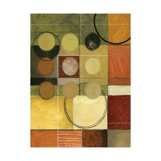 Pablo Esteban Nine Circles, One Black Canvas Art - Bed Bath & Beyond ...