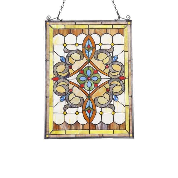 Tiffany Style Window Panel/Suncatcher - Bed Bath & Beyond - 26261399