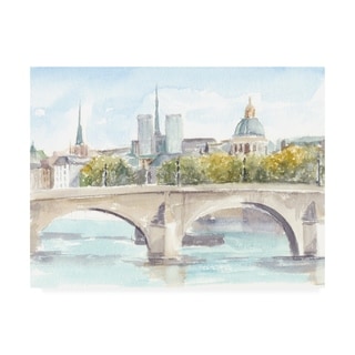 Ethan Harper 'French Bridge Study I' Canvas Art - Bed Bath & Beyond ...