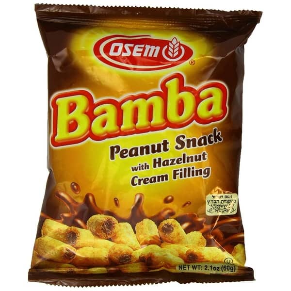 Bamba Hazelnut Cream Peanut Butter Snacks All Natural Peanut Butter PB ...
