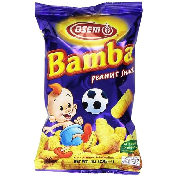 Bamba Hazelnut Cream Peanut Butter and Bamba Peanut Butter Snacks All ...