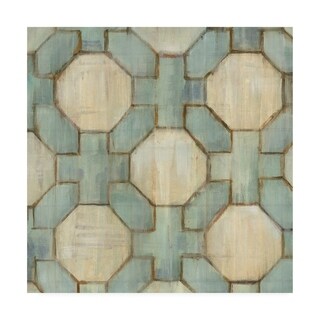 Danhui Nai 'Tile Element V' Canvas Art - Bed Bath & Beyond - 26274791