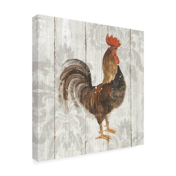 Albena Hristova 'Farm Friend Iii On Barn Board' C - Bed Bath & Beyond ...