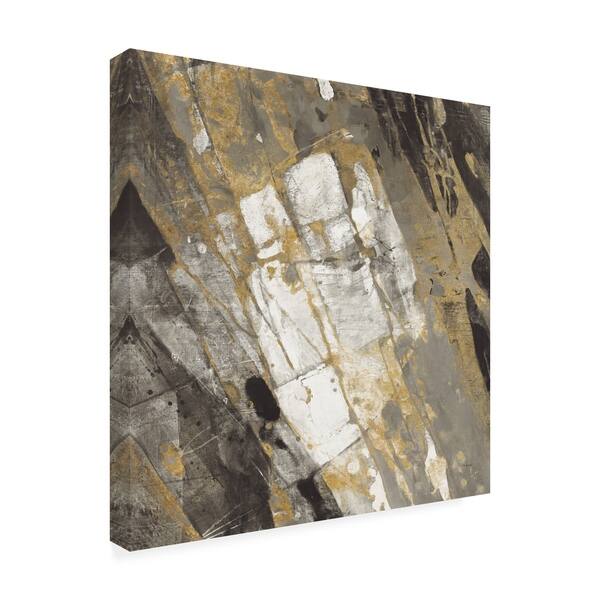 Albena Hristova 'Hot Lava Neutral Flipped' Canvas - Bed Bath & Beyond ...