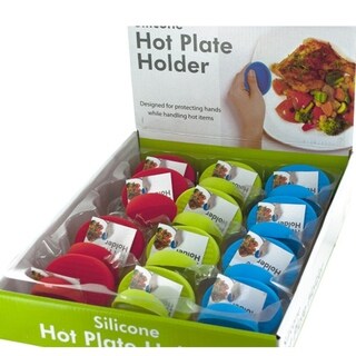 Handy Helpers Silicone Hot Plate Holder Countertop Display - 12 Pack ...