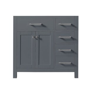 Exclusive Heritage 36" Single Sink Bathroom Vanity Base in Cashmere ...