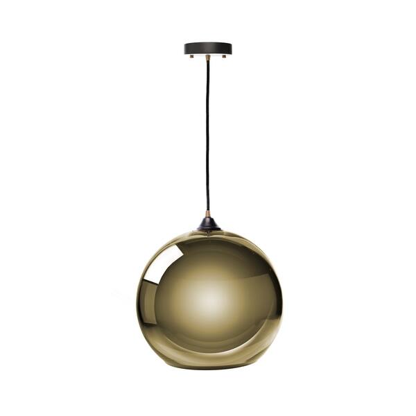 Single Sphere Pendant Lamp- Gold Large (As Is Item) - Bed Bath & Beyond ...