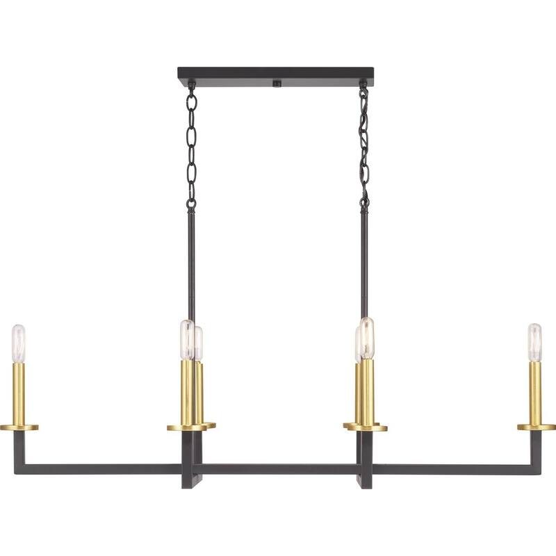 Blakely Collection 6-Light Graphite Modern Chandelier Light - Overstock ...
