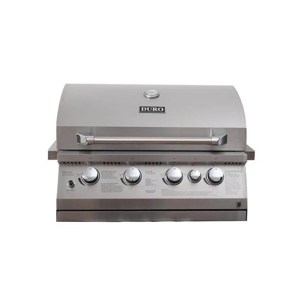 NXR Stainless Steel Built In Gas Grill With Rotisserie Kit - Bed Bath ...