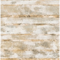 Otis Horizontal/Stone/Texture Wallpaper, In Brown, Gold, Gray, & Off ...