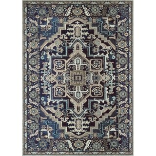 Avalon Rugs Malayer Bohemian Gypsy Collection Area Rug 5'x7' Storm ...