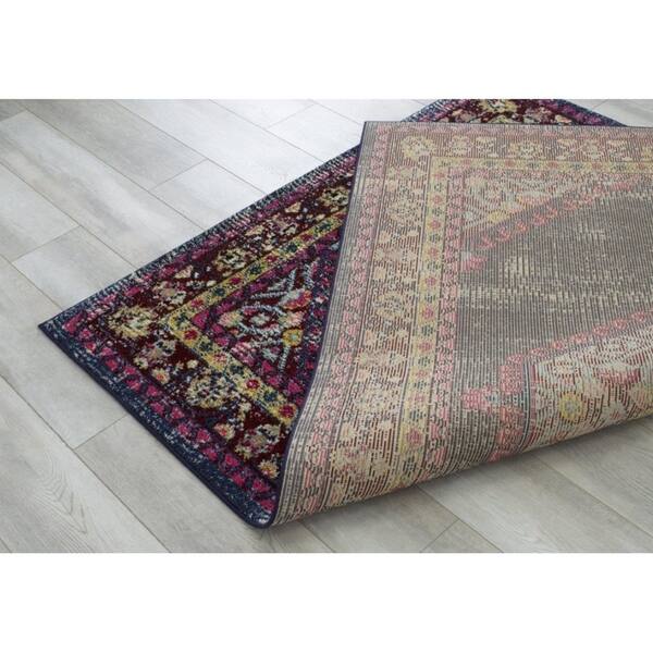 Avalon Rugs Riveting Vintage Bohemian Gypsy Collection Area Rug 8'x10 ...