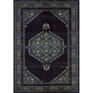Avalon Rugs Inky Vintage Bohemian Gypsy Collection Area Rug 5'x7 ...