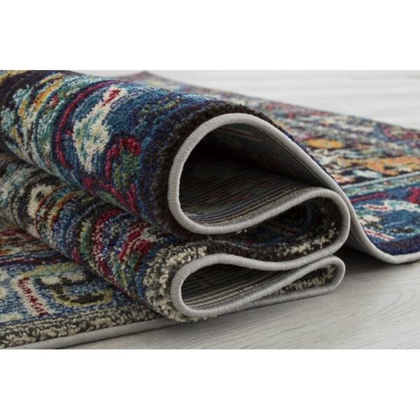 Avalon Rugs Whimsical Antique Bohemian Gypsy Collection Area Rug 5'x7 ...