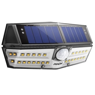 Mpow 30 LED Motion Sensor Solar Light with New Generation of Solar ...