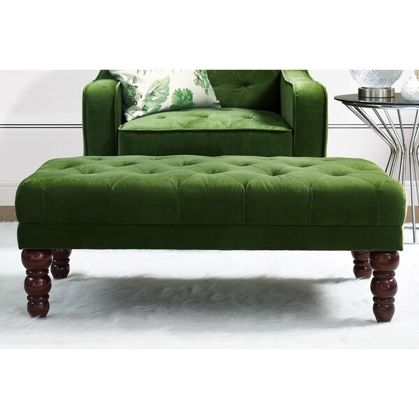 The Novogratz Vintage Tufted Ottoman Bed Bath Beyond 26436138