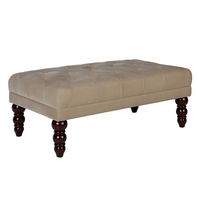 The Novogratz Vintage Tufted Ottoman Bed Bath Beyond 26436138
