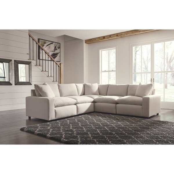 Savesto charcoal 5 piece sectional store