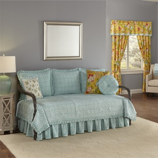 Waverly Modern Poetic Reversible Daybed Quilt Set in Sunshine (As Is ...