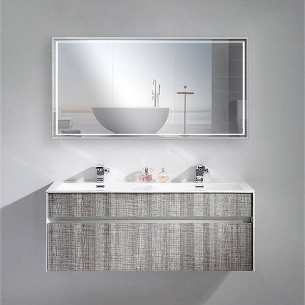 Dahlia LED Mirror with Motion/Touch Sensor - Bed Bath & Beyond - 26453659
