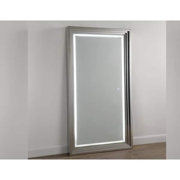 Best Master Furniture Oversize 71 Inch Mirror with LED Light - Bed Bath ...