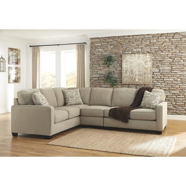 Alenya 3-Piece Sectional - Quartz - Bed Bath & Beyond - 26459044