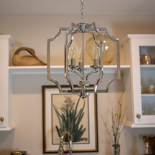 Gwen Geometric Square Metal Pendant (As Is Item) - Bed Bath & Beyond ...