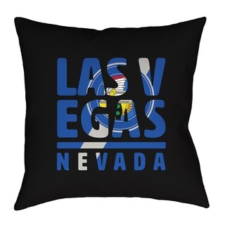 Katelyn Elizabeth Las Vegas Pride Pillow - Faux Linen - Bed Bath ...