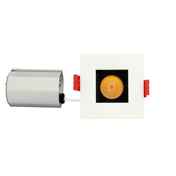 Goodlite 2 Inch LED Square Tow-Tone Luminaire 8w 575 Lumens (60W Eqv ...