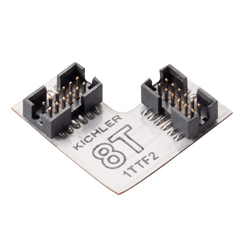 Kichler White Material Flex 90 Degree Connector - Overstock - 26854467
