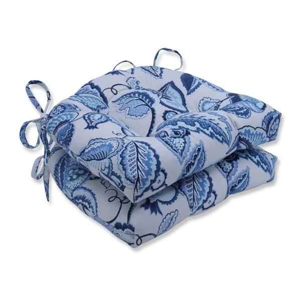 Fantasy Fleur Ocean Reversible Chair Pad (Set of 2) - Bed Bath & Beyond ...