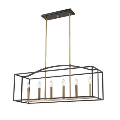 The Gray Barn Treetops Linear Pendant Light - Overstock - 26951415